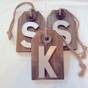 Wall Decor | Wood Monogram Decor | Poshmark